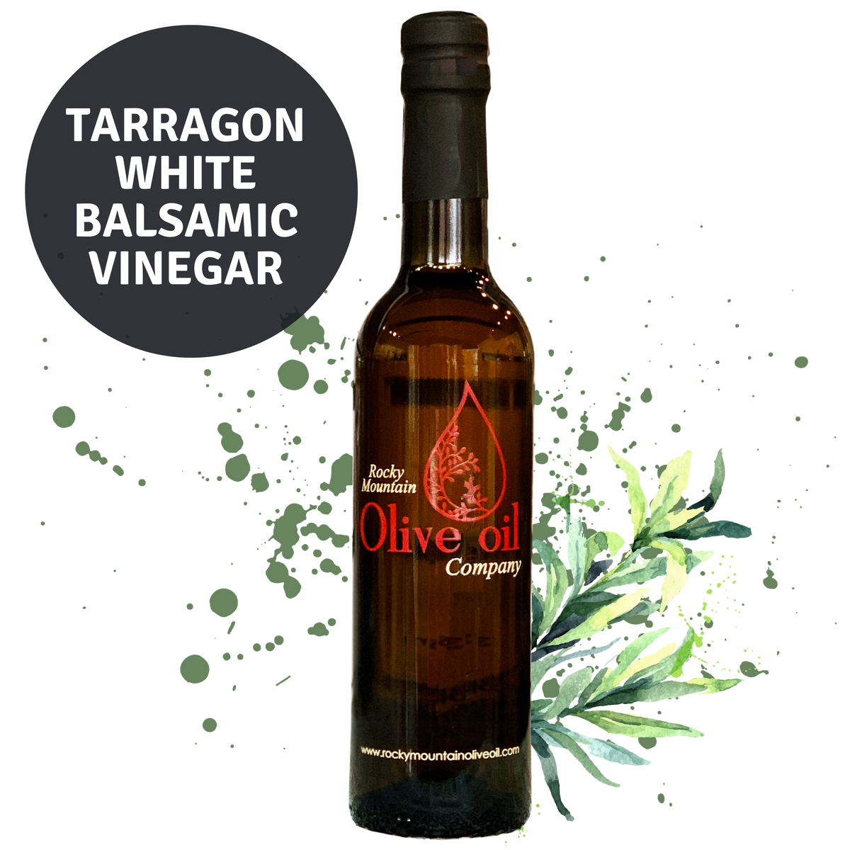 Tarragon White Balsamic Vinegar – Rocky Mountain Olive Oil