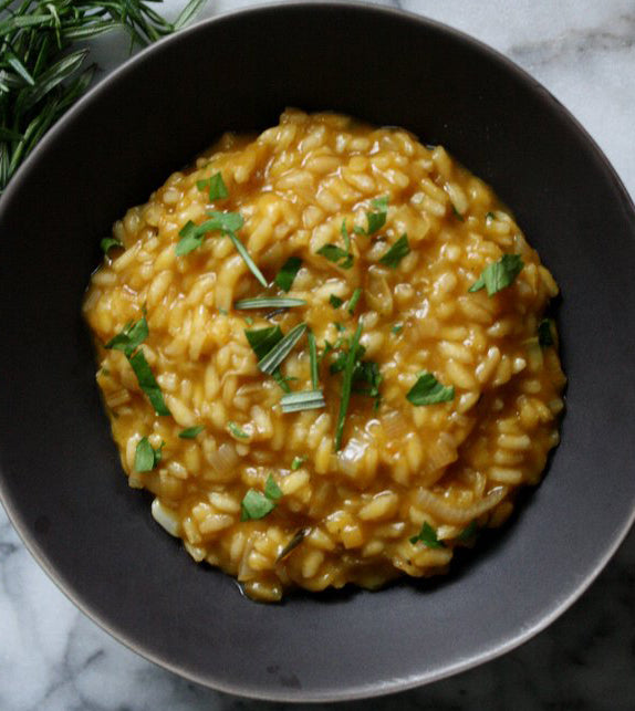 Pumpkin & Rosemary Risotto – Rocky Mountain Olive Oil