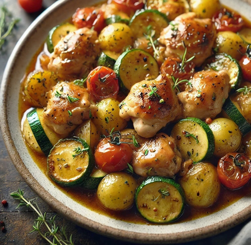 Tarragon Chicken Skillet – Rocky Mountain Olive Oil