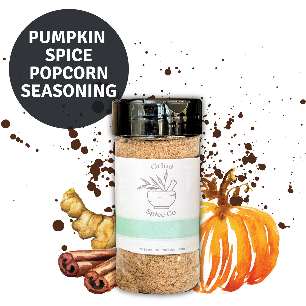 Pumpkin Spice Popcorn Seasoning – Rocky Mountain Olive Oil