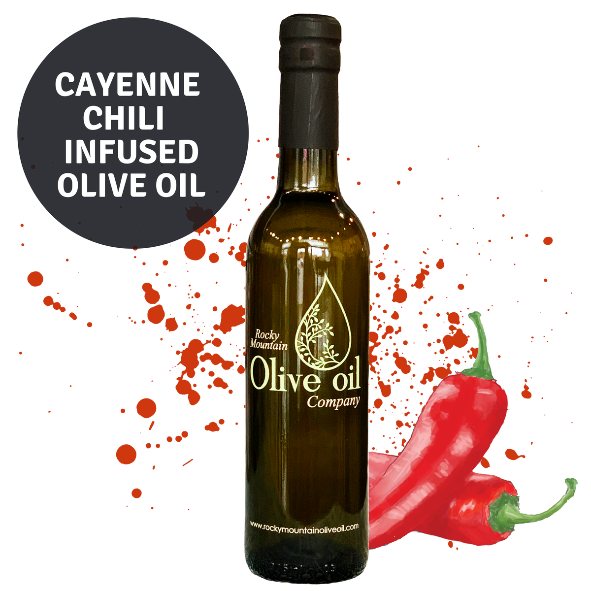 Cayenne Chili Pepper Fused Olive Oil – Rocky Mountain Olive Oil